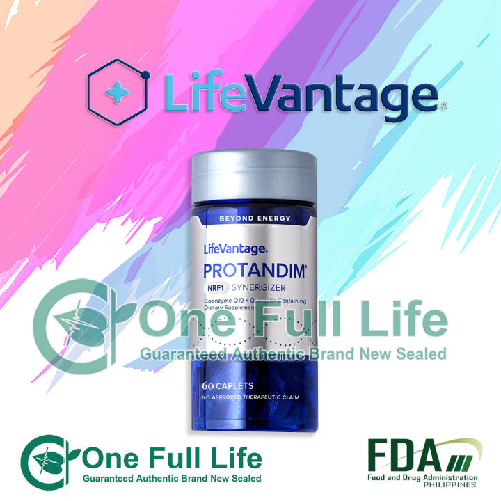 LifeVantage PROTANDIM NRF1 Synergizer 60 Capsules Co Q10 + Quercetin ...