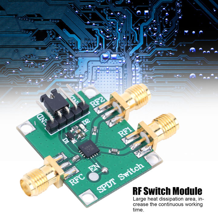 RF Switch Module 3‑5V Single Pole Double Throw Board 50Ohms Input ...