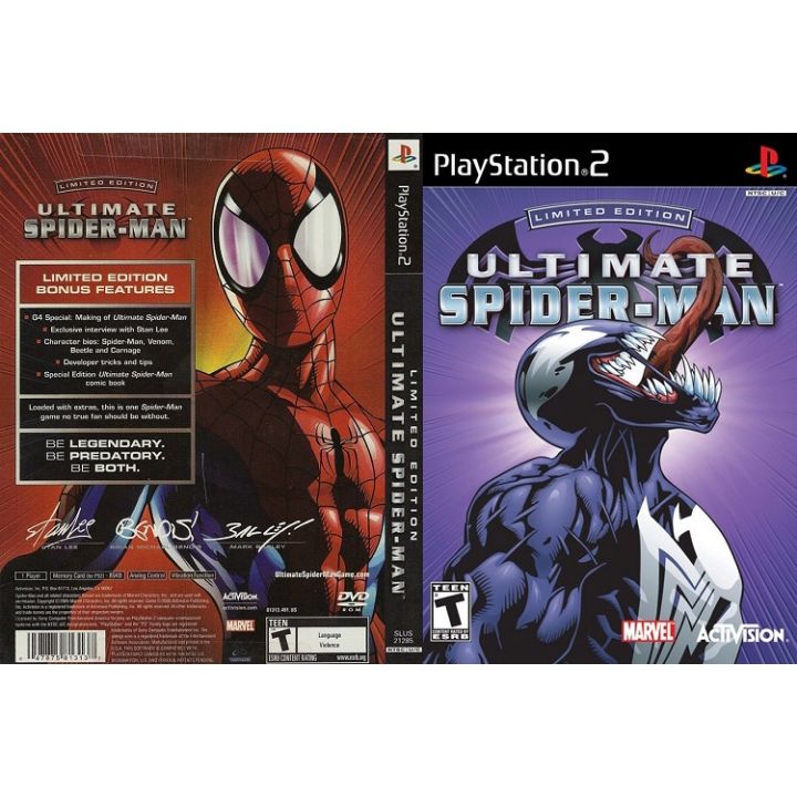 แผ่นเกมส์ PS2 Ultimate Spider-Man - Limited Edition คุณภาพ ส่งไว ...