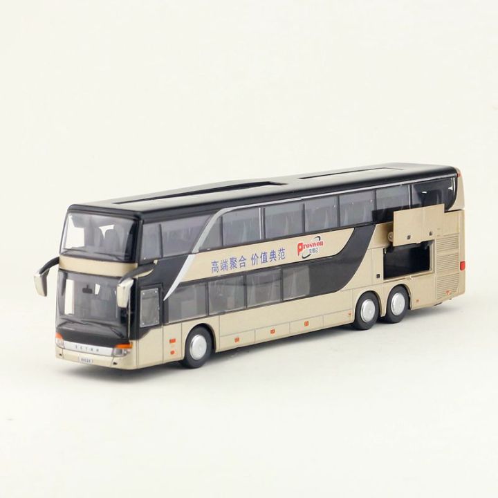 1:50 Scale SETRA S 431 DT Bus Sightseeing Toy Car Porswon Diecast Model ...