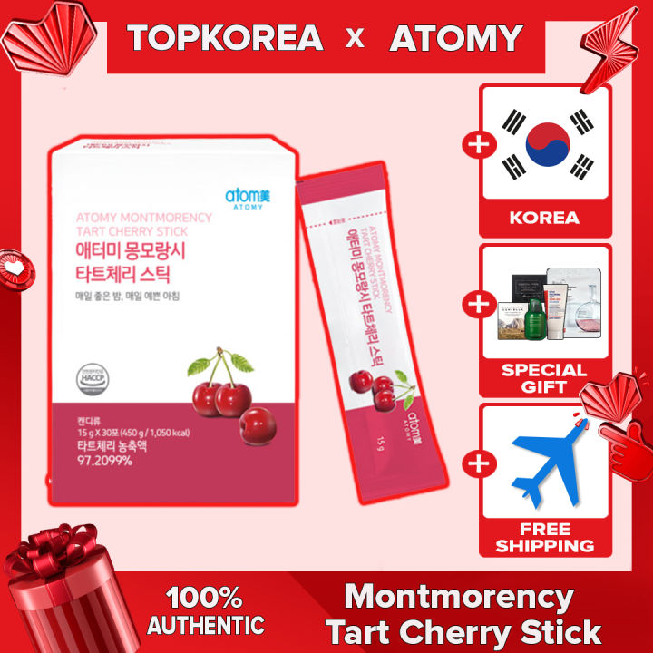 ★ATOMY★Montmorency Tart Cherry Stick 15g x 30 sachets / TOPKOREA ...