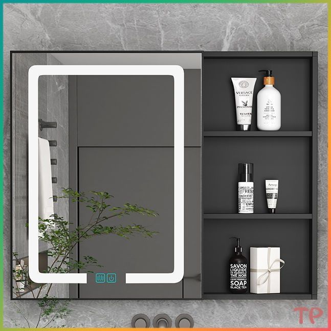 🔥HOT🔥Aluminium Bathroom Cabinet with Mirror Large Storage Mirror ...