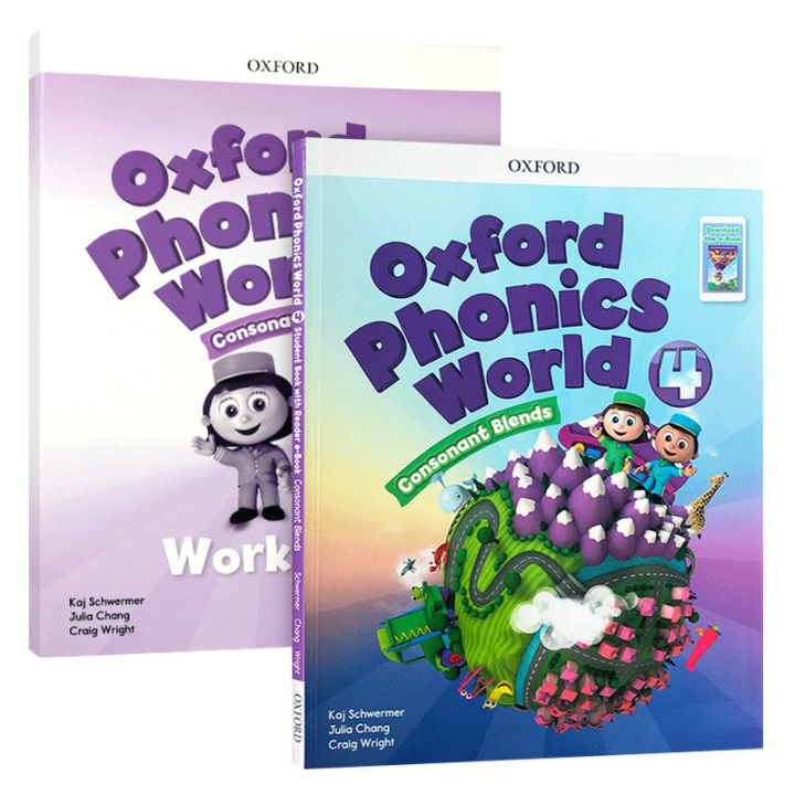 New Oxford phonics world level 4 Student Book + Workbook | Lazada.co.th