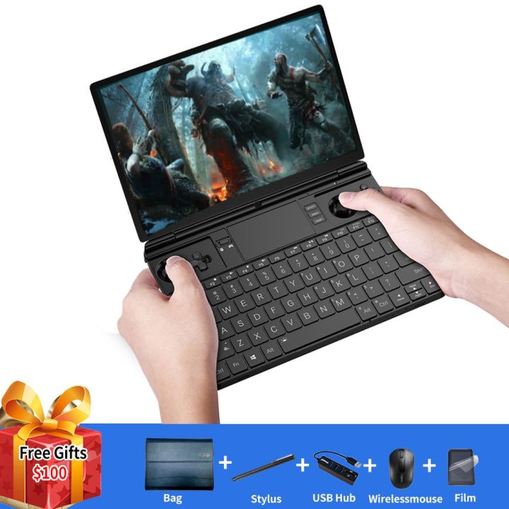 GPD WIN Max 2 10.1นิ้วเครื่องเกมพกพาแล็ปท็อป Umpc4 G LTE AMD หน่วยประมวลผล6800U Windows 11,16GB ...
