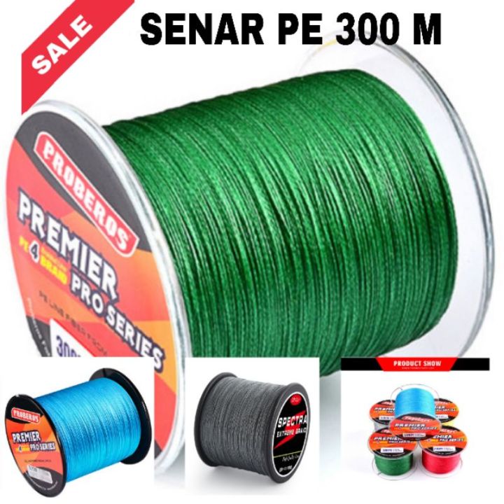 Benang PE / senar pancing PE 300meter | Lazada Indonesia