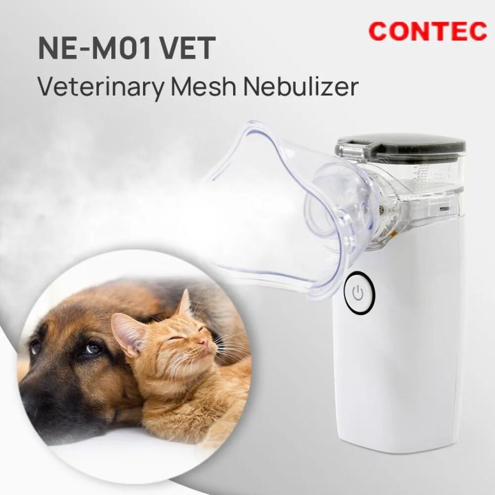 Contec Veterinary Nebulizer Machine Inhaler Mesh Atomizer Breathing ...