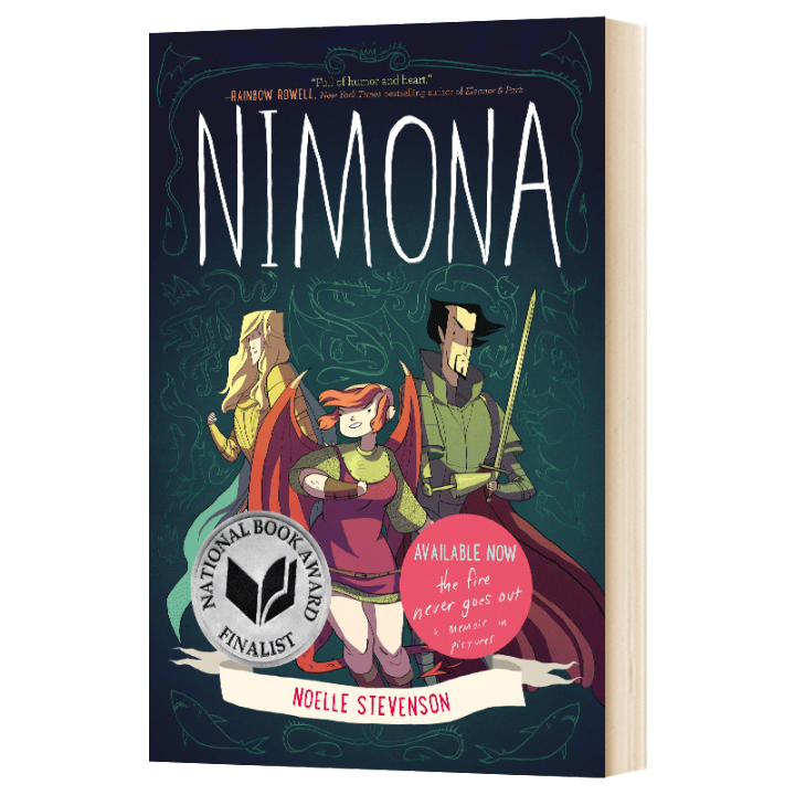 Milu Nimona หนังสือภาษาอังกฤษการ์ตูน Noelle Stevenson ต้นฉบับ | Lazada ...