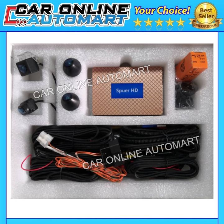 [ CHOOSE FROM VARIATION ] 2D / 3D HD 360° Car Surround View Monitoring ...