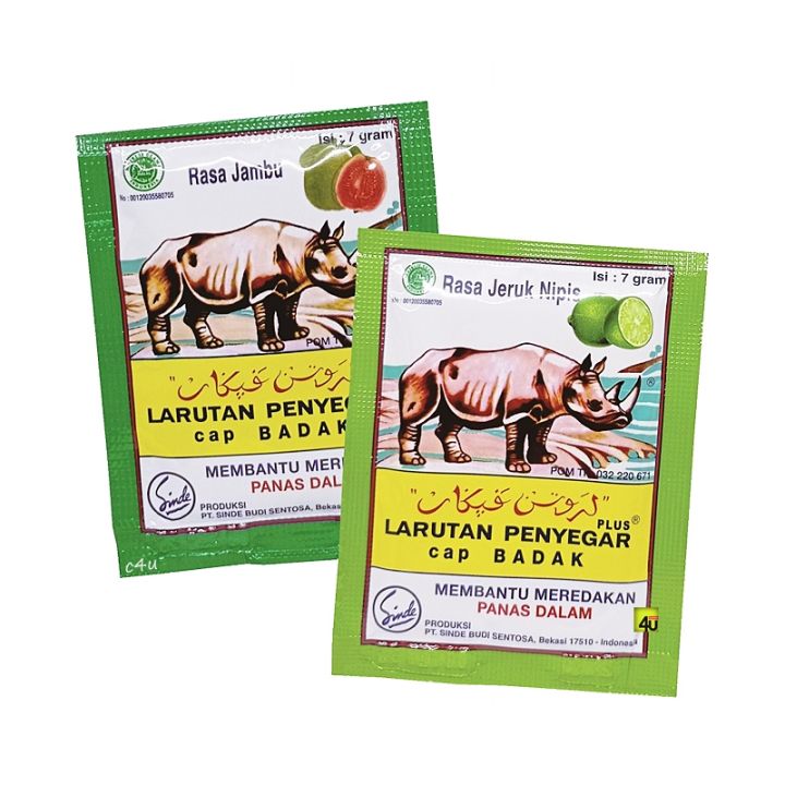 Cap Badak - Serbuk Larutan Penyegar Plus - 1 sachet | Lazada Indonesia