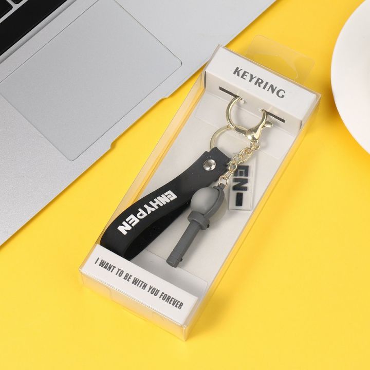 KPOP ENHYPEN Keychain Rubber Metal keyring Bag Pendant | Lazada PH