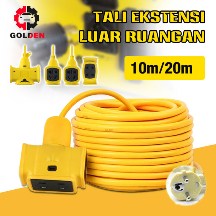 Kabel Sambungan Multi Fungsi /Colokan Kabel Listrik 10 Meter 20 Meter ...