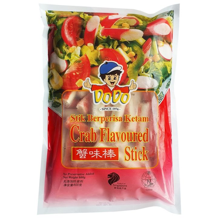 DoDo Crab Flavoured Stick - Frozen 800G Halal | Lazada Singapore