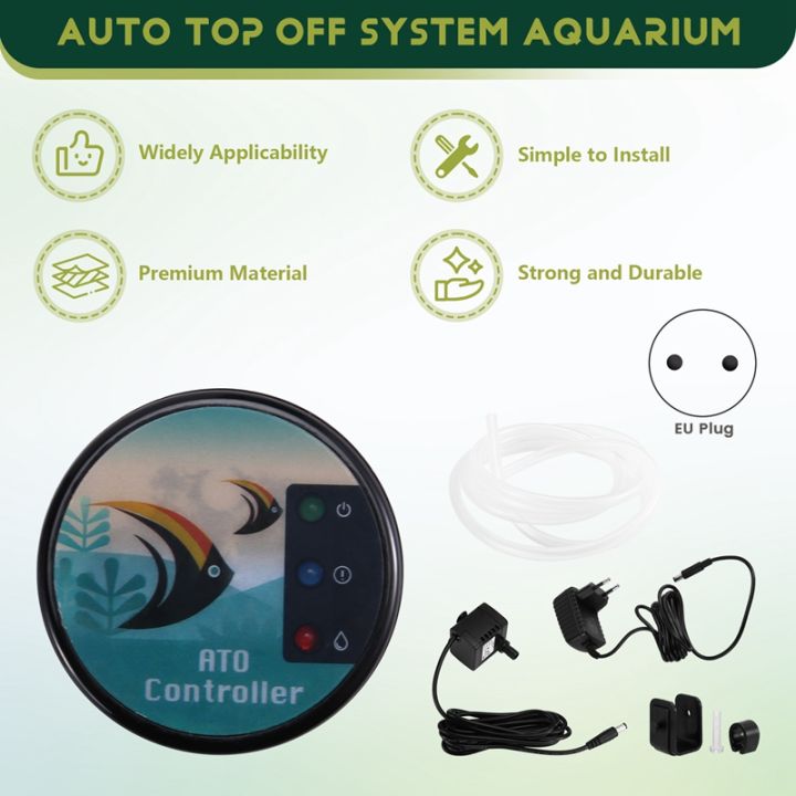 Smart ATO System for Aquariums Auto Top Off Water Filler with Magnetic ...