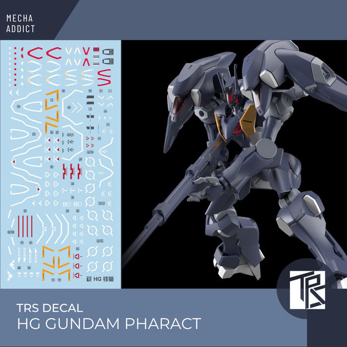 Water Slide Decal HG Gundam Pharact by TRS - Fluorescent | Lazada Indonesia