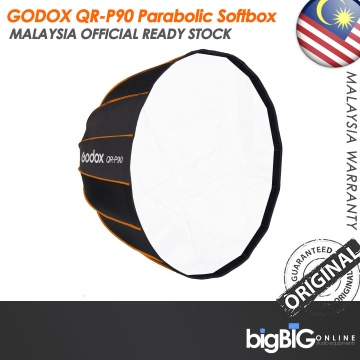 Godox Quick Release Parabolic Softbox QR-P90/P120 with Bowens Mount ...