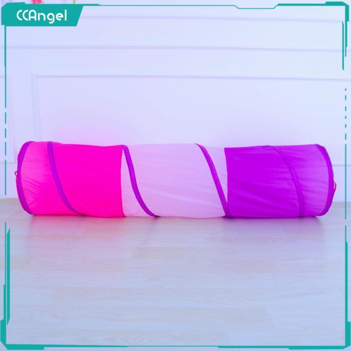 CCAngel Kids Tunnel Toys Foldable Crawling Tunnel for Indoor and ...