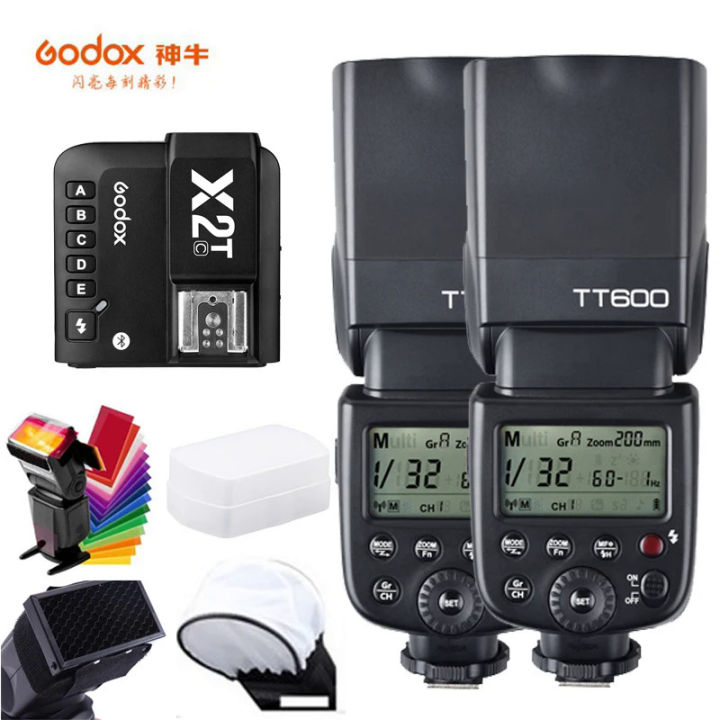 Godox TT600 TT600S 2.4G Wireless TTL 1/8000s Flash Speedlite with X2T-C ...