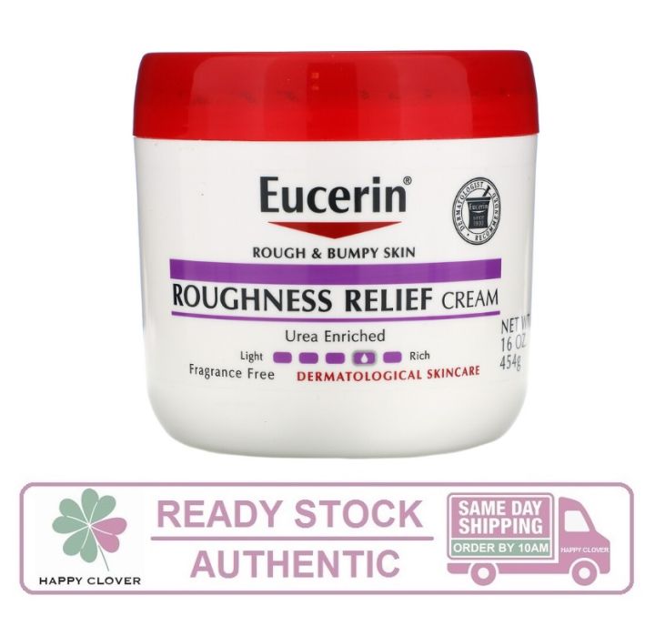 Eucerin Roughness Relief Cream, Fragrance Free (454g) | Lazada