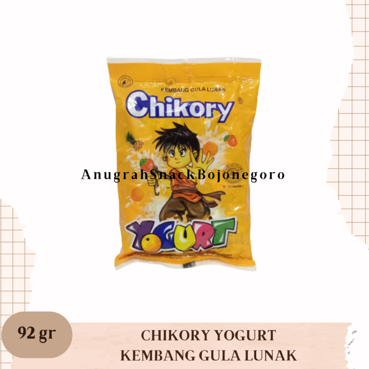Permen Chikory Yogurt Kembang Gula Lunak 92gr | Lazada Indonesia