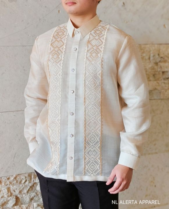 MODERN BARONG TAGALOG FOR MEN COCOON | Lazada PH