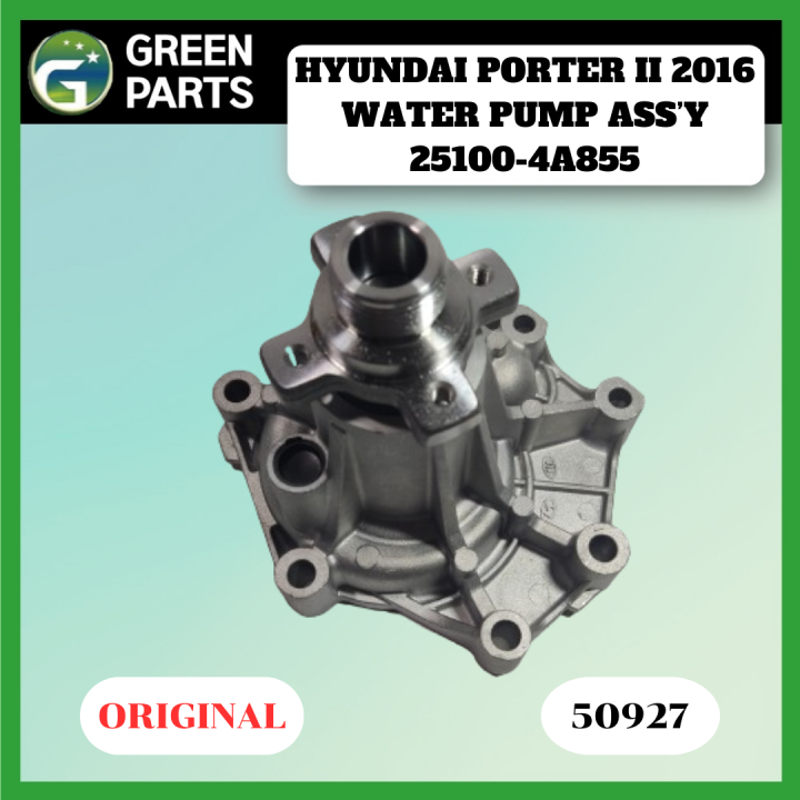 WATER PUMP ASSEMBLY FOR HYUNDAI PORTER II D4CB ENGINE MODEL 2016-2019 ...