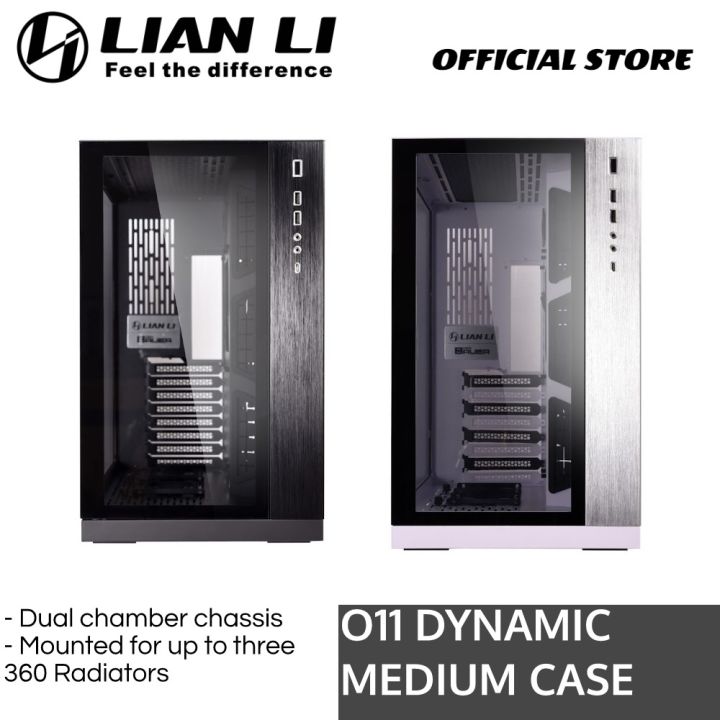 LIAN LI PC O11 DYNAMIC ALUMINUM SPACE OPTIMIZATION CHASIS CASING BLACK ...