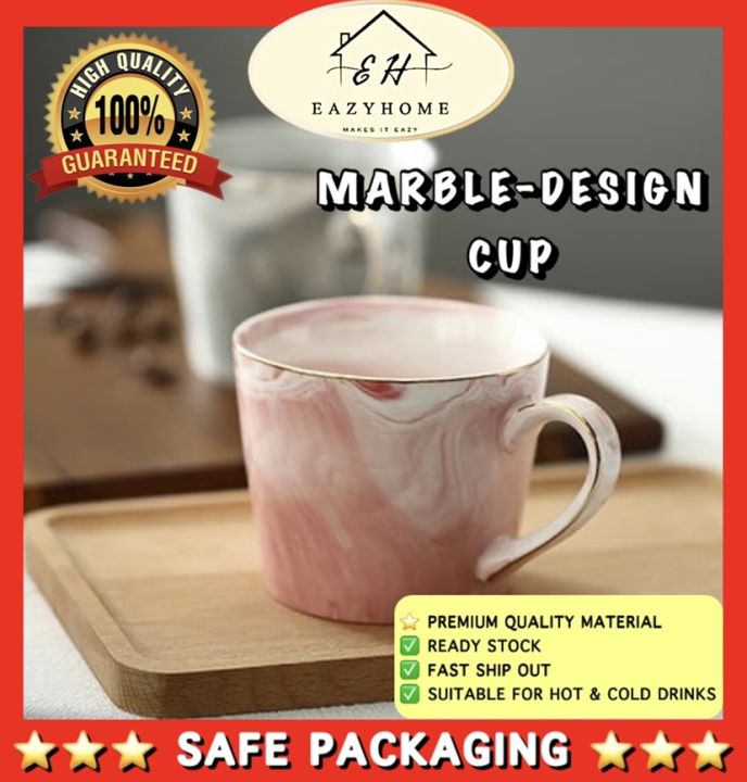 SUPERRCUP MARBLE DESIGN CUP BERWARNA WARNI MARMAR MUG CAWAN OCEAN LAUT ...