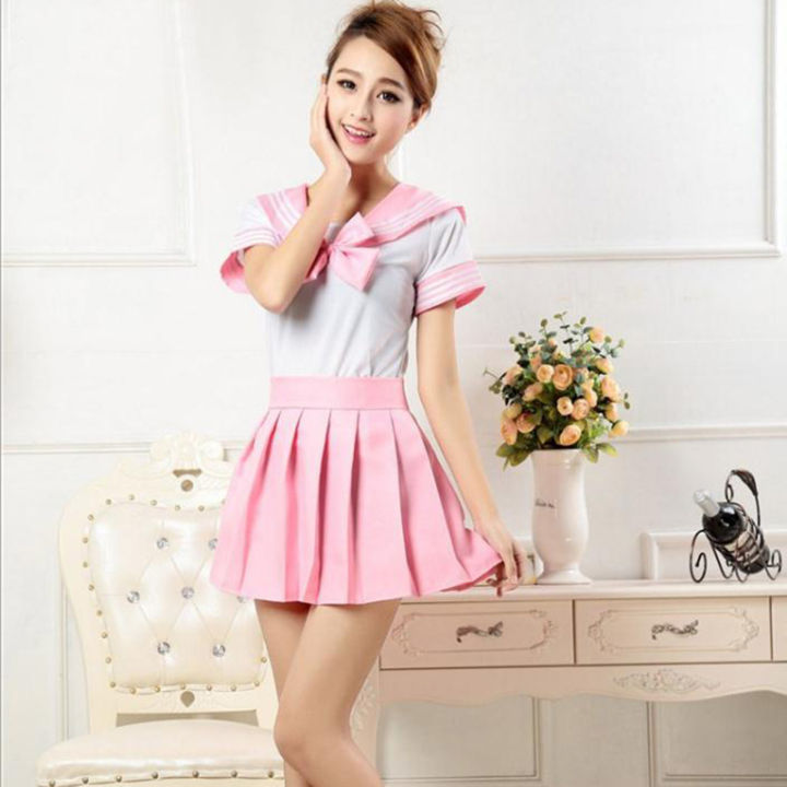 Sissi 3Pcs Japanese School Uniforms Anime COS Sailor Suit JK Students ...