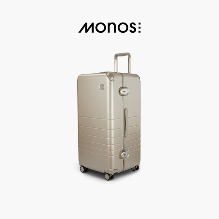 Monos Canadian suitcase 30 inch aluminum box password lock suitcase ...