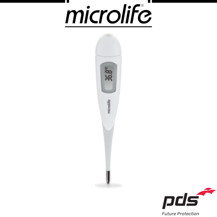 Microlife MT1961 Digital Fever Thermometer | 10 Sec Measurement ...