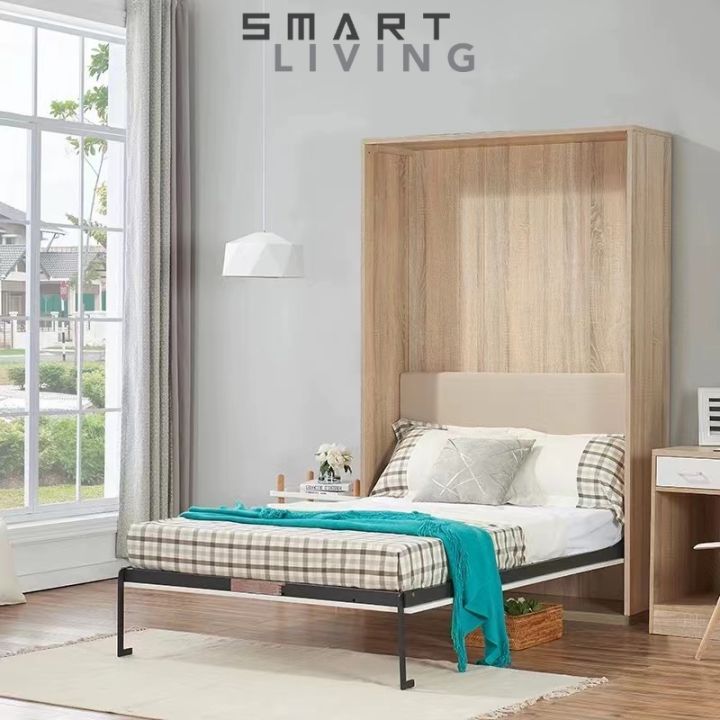 Automatic rollover folding invisible bed Small unit multi-function ...