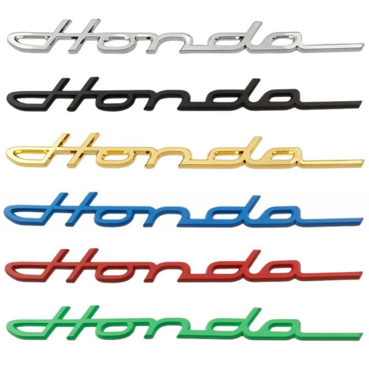Cursive letter logo for Honda CRV Accord CIVIC CITY FIT Rear trunk ...
