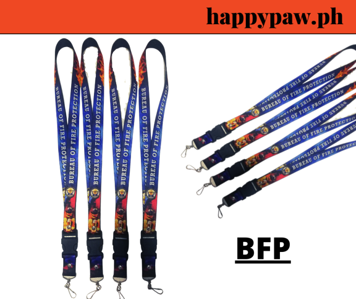 Bureau of Fire Protection | BFP ID Lanyard ID Lace Sling - happypaw.ph ...