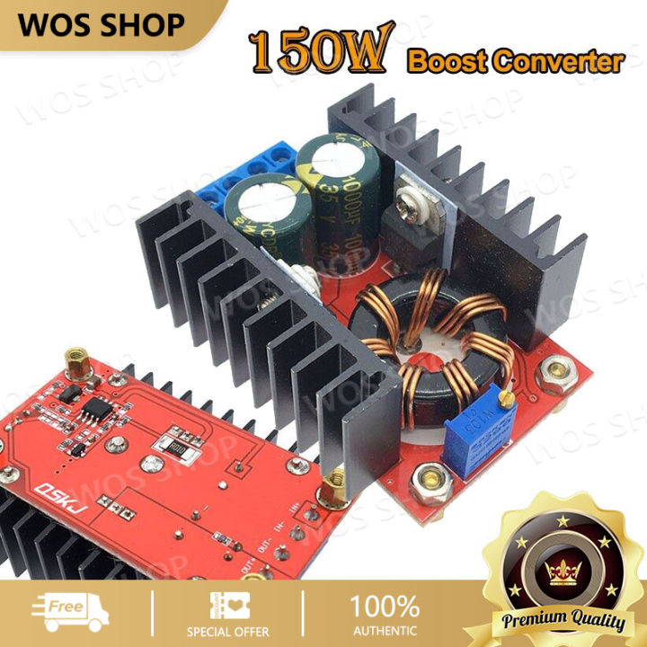 【Local Delivery】150W DC-DC Boost Converter Module Step Up Power Supply ...