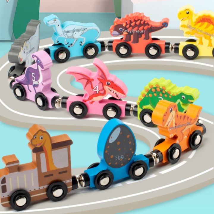 QMTJSH Educational ic Wooden Train Toys Mathematical Operation ...