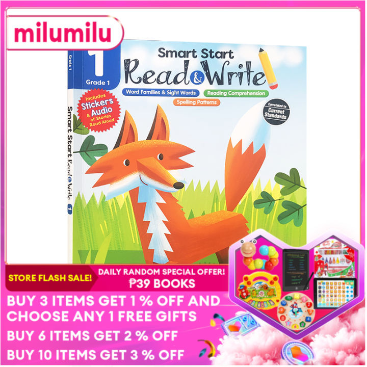 milu Evan-Moor Smart Start Read &Write Grade 1 Exercise Book | Lazada PH