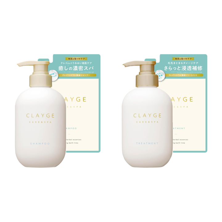 Clayge Shampoo & Treatment SR (500mL / Refill 400mL) | Lazada PH