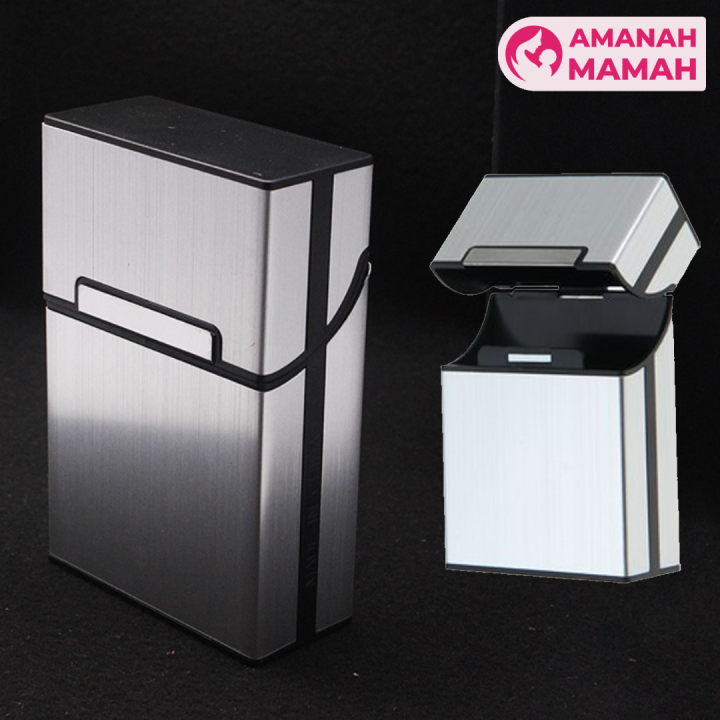 KOTAK ROKOK KEREN ISI 20 BATANG BAHAN ALUMINIUM / Kotak Bungkus Roko ...