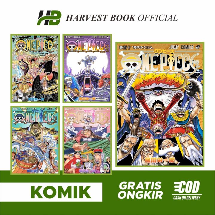 Buku Komik Manga One Piece Vol. 101-110 Bahasa Indonesia | Lazada Indonesia