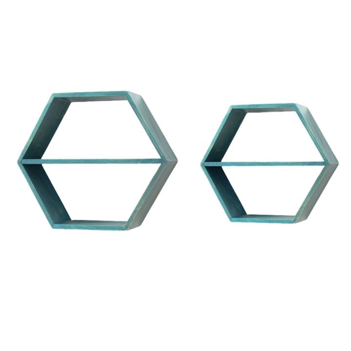 Hexagon Shelves Honeycomb Shelves Wall Mounted Storage Background Wall ...