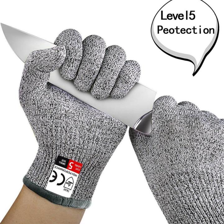 High-strength Grade Level 5 Protection Safety Anti Cut Gloves Kitchen ...