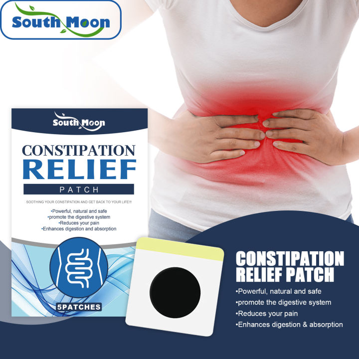 South Moon Constipation Relief Patch Relieves Abdominal Dilation and Stomach Discomforts Massage ...