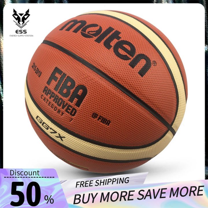 【ESS】New High Quality Basketball Ball Official Size 7/6/5 PU Leather ...