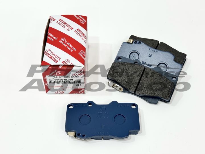 Toyota Fortuner Brake Pads 2005-2011 (FRONT) 04465-0K020 | Lazada PH