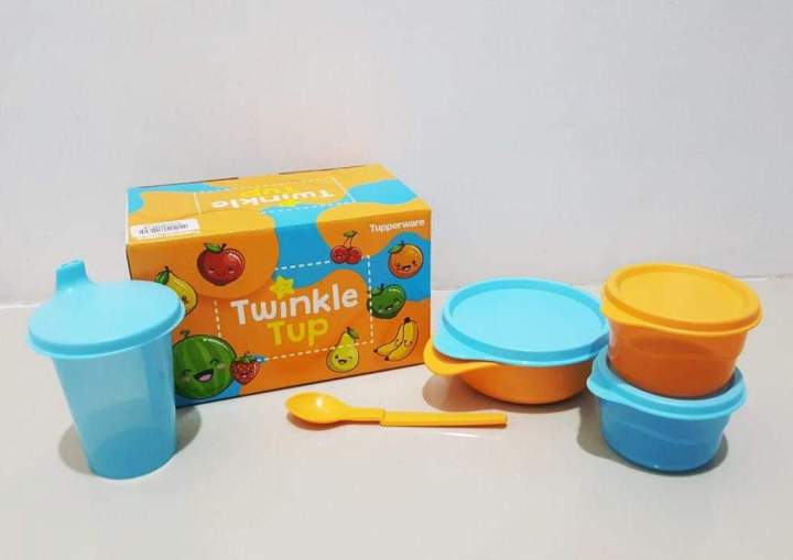 Tupperware TWINKLE TUP alat makan bayi [SC06] | Lazada Indonesia