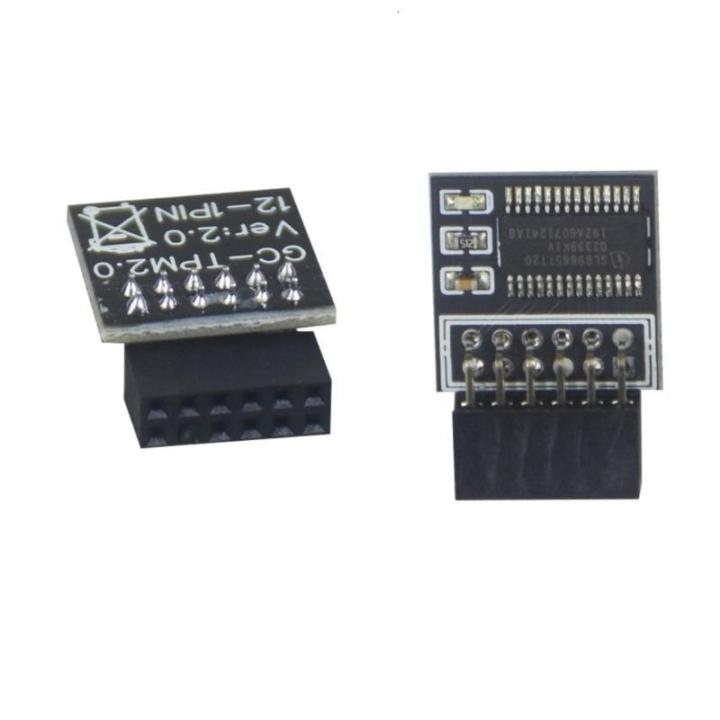 TPM 2.0 Encryption Security Module LPC 12Pin TPM2.0 Remote Security ...