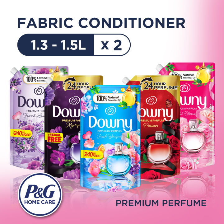 [Bundle of 2] Downy Perfume Fabric Conditioner Passion Mystique ...
