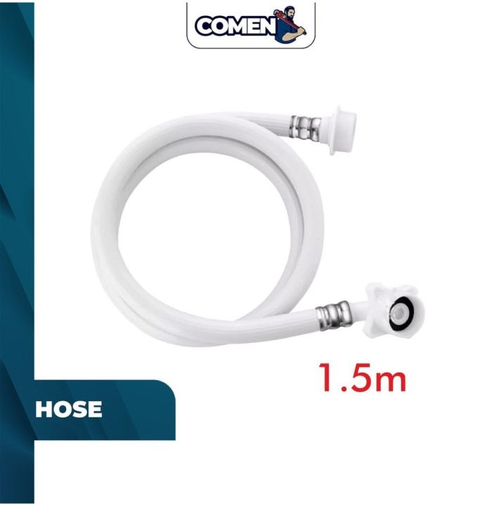 COMEN 1.5M/2.5M Universal Hose Washing Machine Inlet Hose Washer Pipe ...