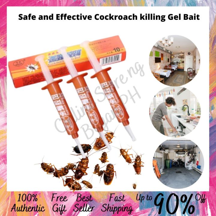 Cockroach Gel Killing Bait Pest Control Safe & Low Toxicity Cockroach ...