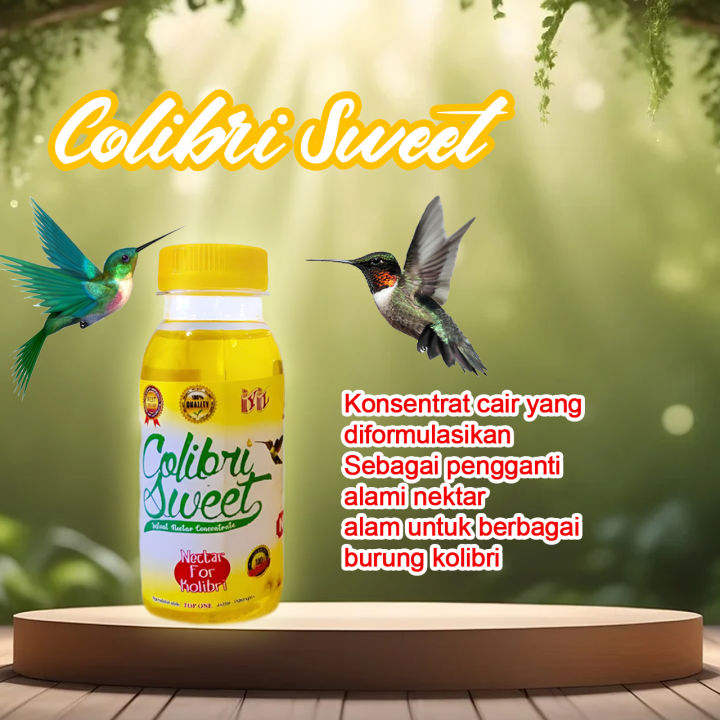 NEKTAR COLIBRI SWEET BOTOL | NEKTAR PAKAN BURUNG KOLIBRI PLECI SOGON ...